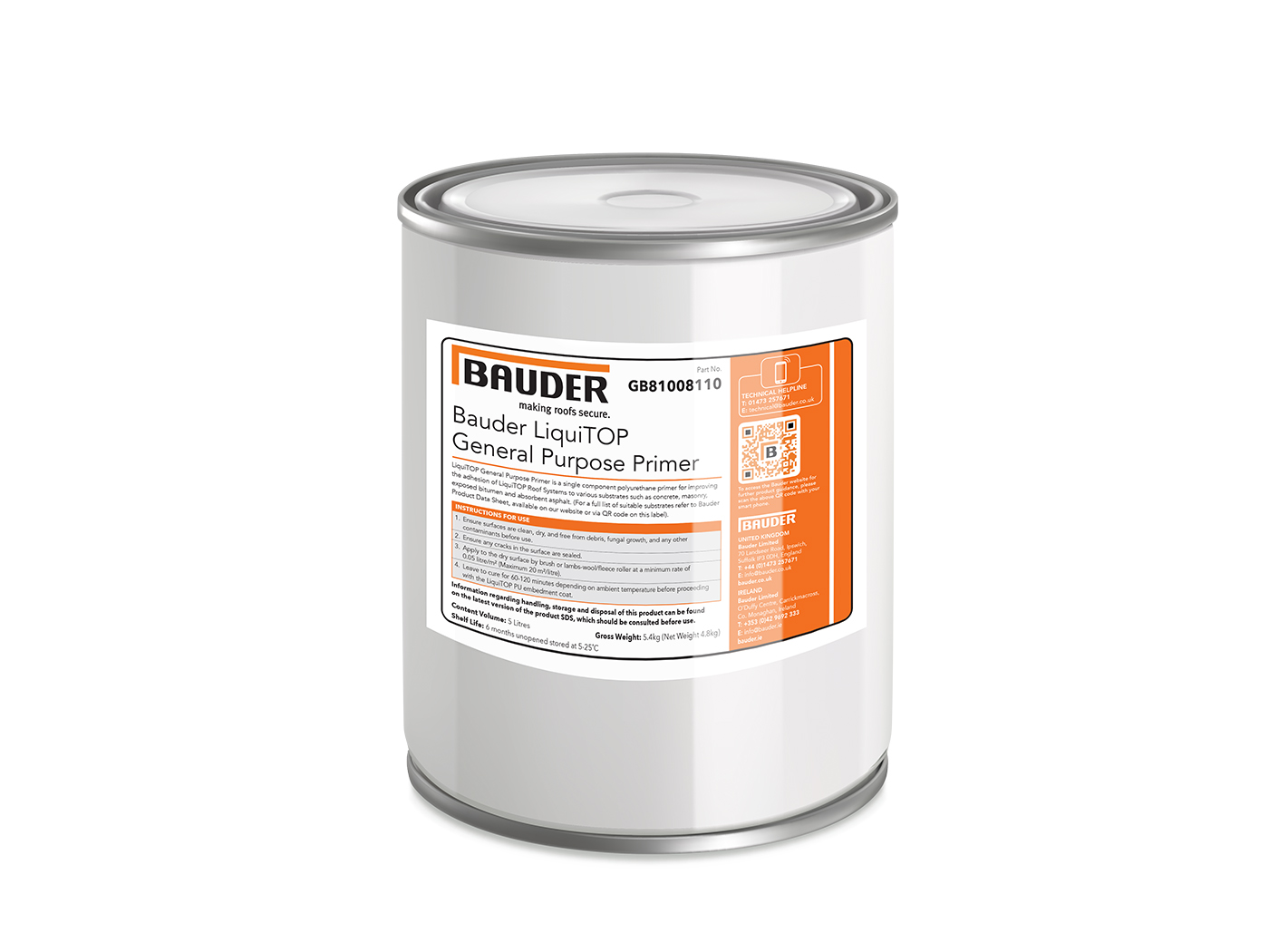 LiquiTOP General Purpose Primer - Bauder