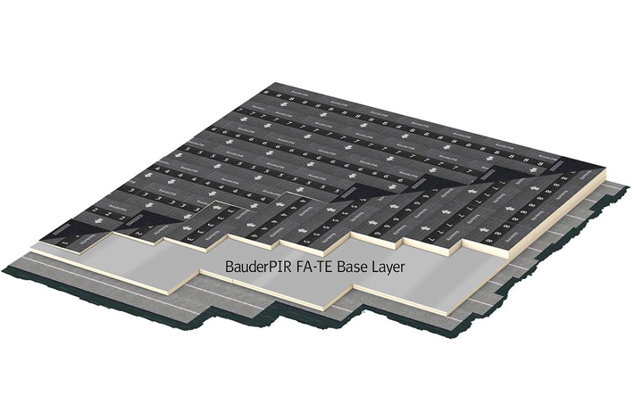 BauderGLAS Warm Roof – Tapered - Bauder