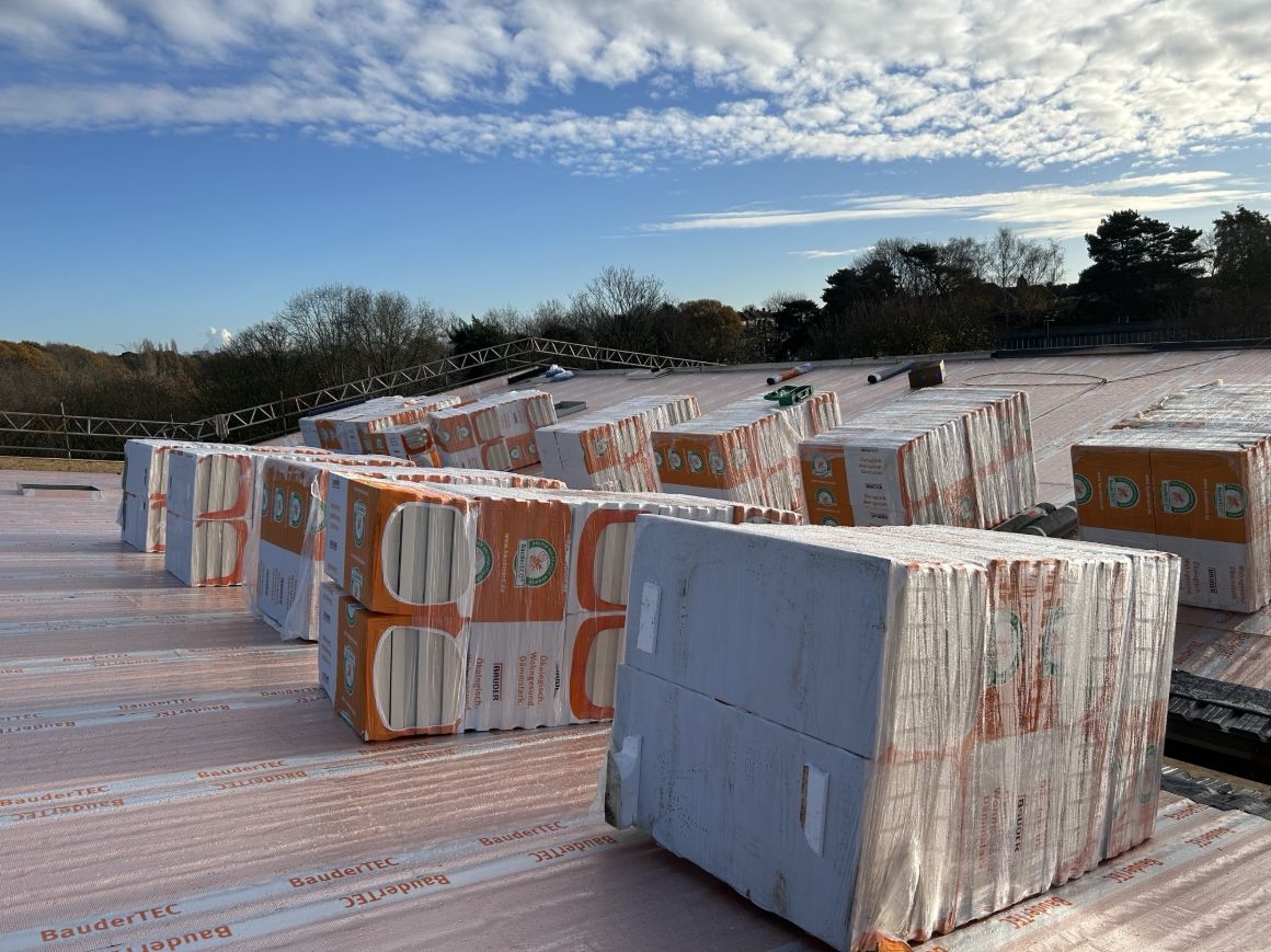 New Roof at Bauder HQ - Bauder