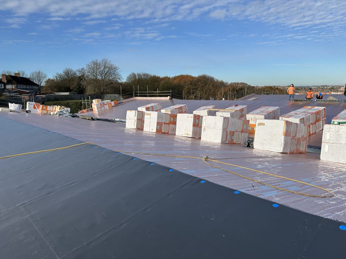 New Roof at Bauder HQ - Bauder