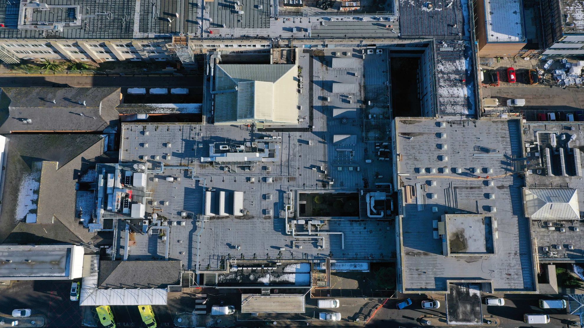 Project: Eastbourne District General Hospital - Bauder