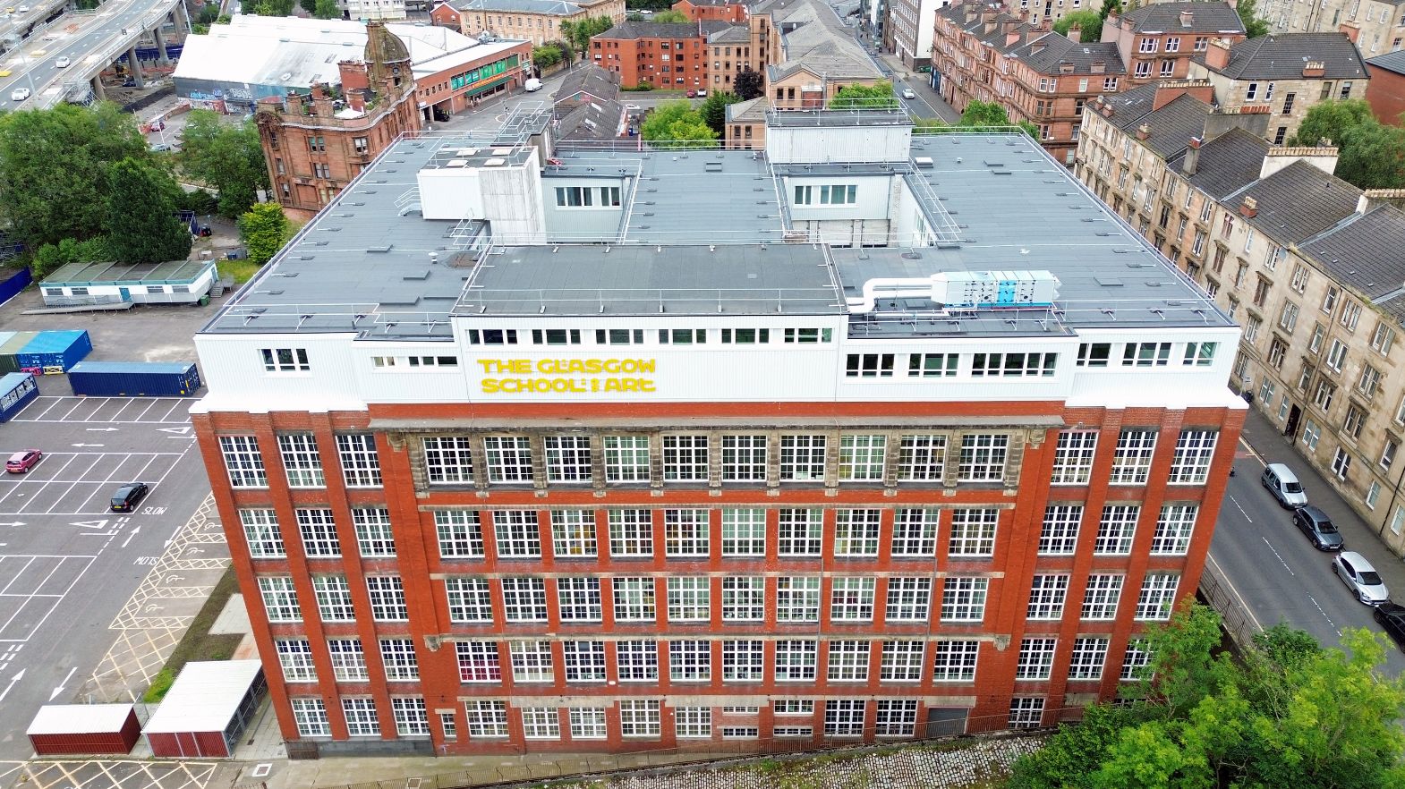 The Glasgow School of Art - Stow Building project - Bauder