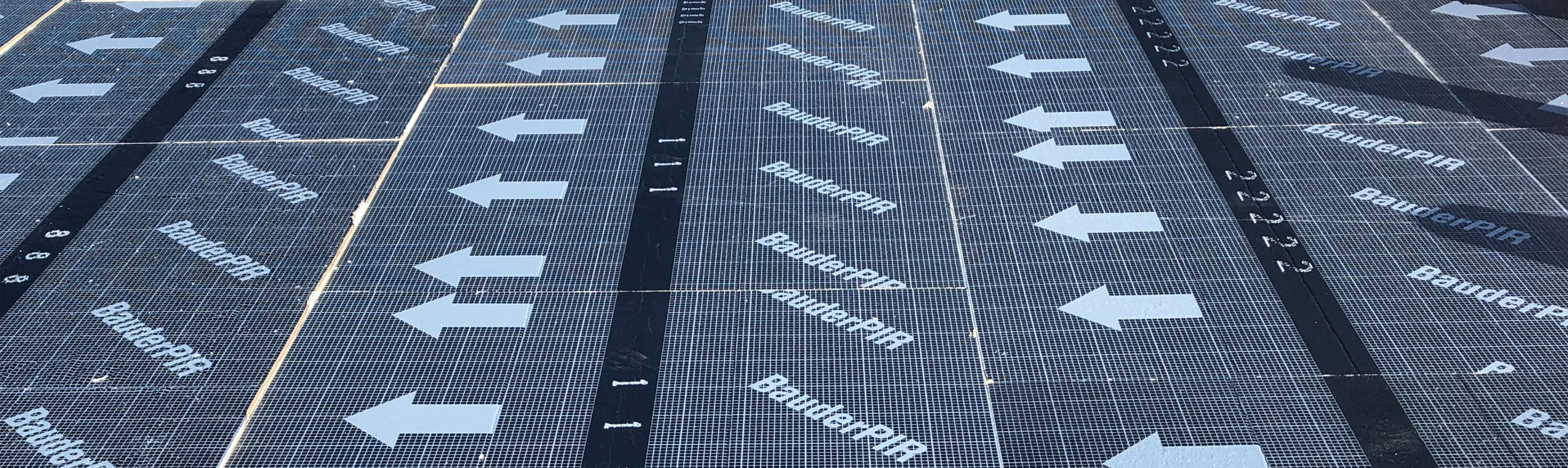 Improving drainage falls - Bauder