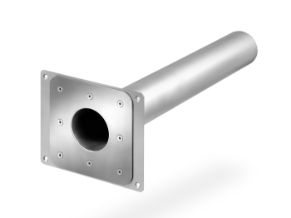 Parapet Emergency Overflow Stainless Steel DN70 - Bauder