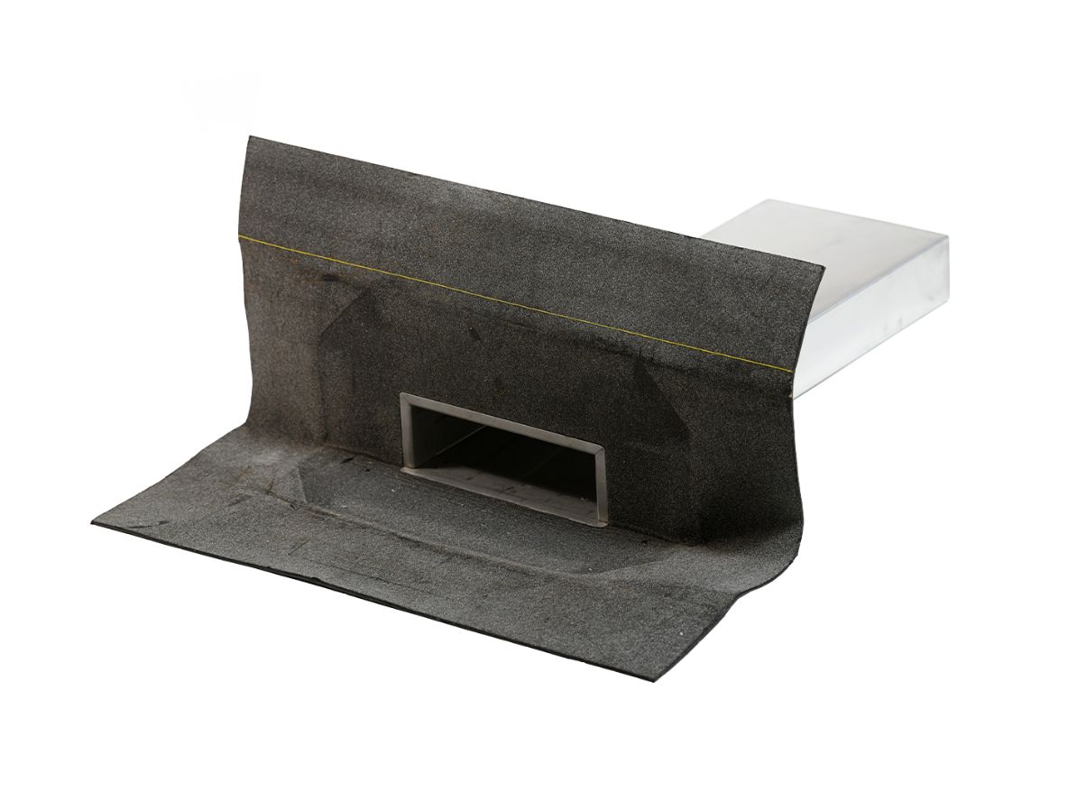 Bauder Bitumen Letterbox Parapet Outlet DN 205 - Bauder