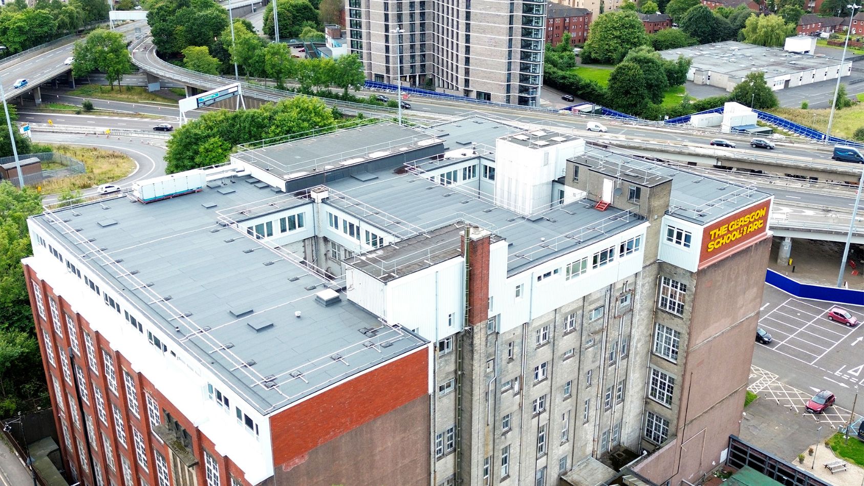 The Glasgow School of Art - Stow Building project - Bauder