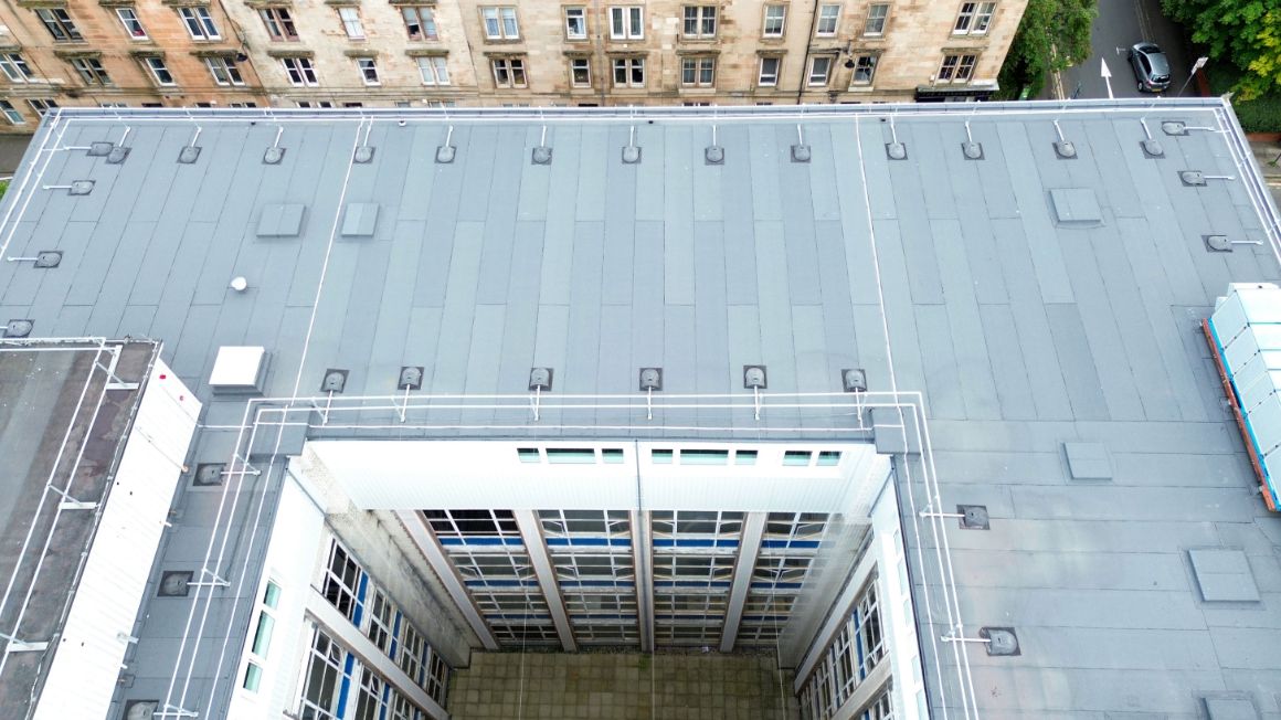 The Glasgow School of Art - Stow Building project - Bauder